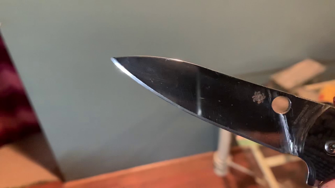 Sharpening Tech Tip: Whittle hair with a 300 grit edge. - YouTube
