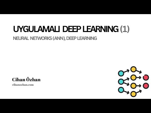 Uygulamalı Derin Öğrenme (Applied Deep Learning) [01]