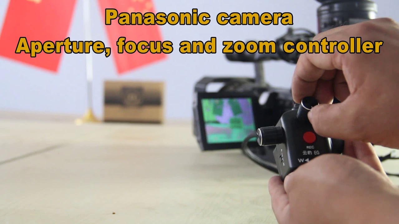 Panasonic Aperture, focus and zoom controller - YouTube