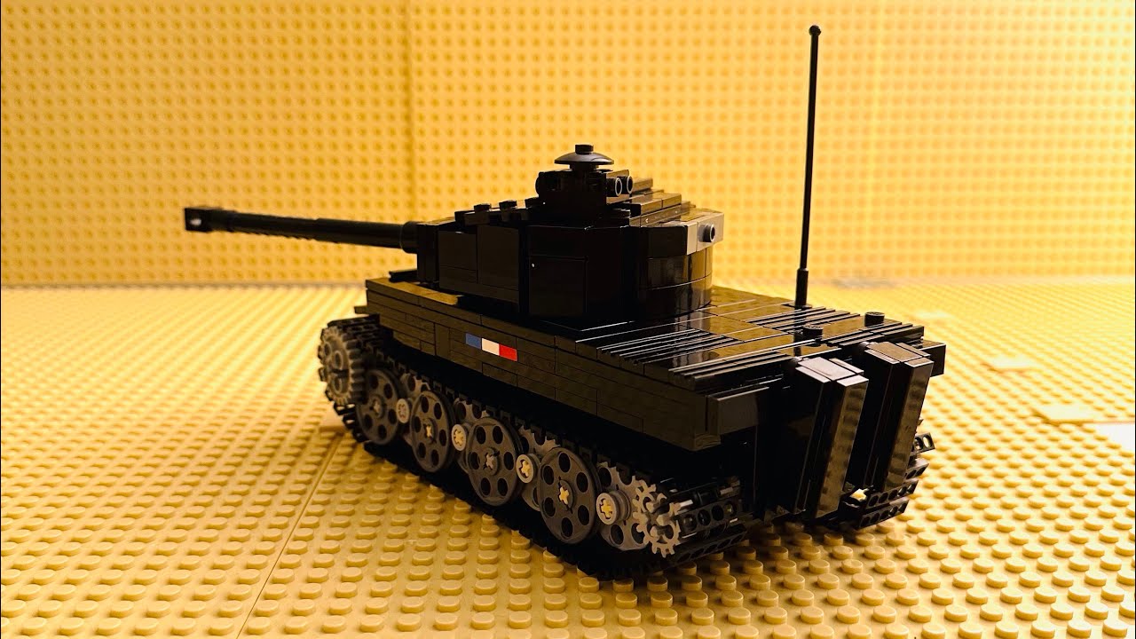 Lego Tiger 1 instructions part 1 - YouTube