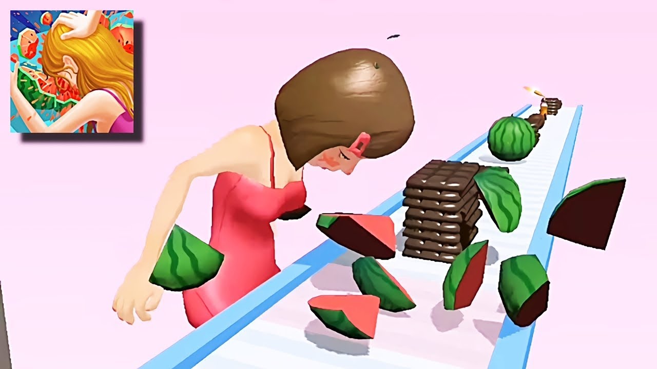 FACE SMASH 👧🍉🍎 Game All Levels Android, iOS New Big Update Gameplay ...