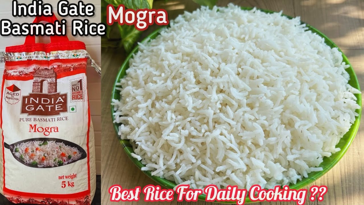 India Gate Mogra Basmati Rice Review & Demo | Best Daily Use Rice ...