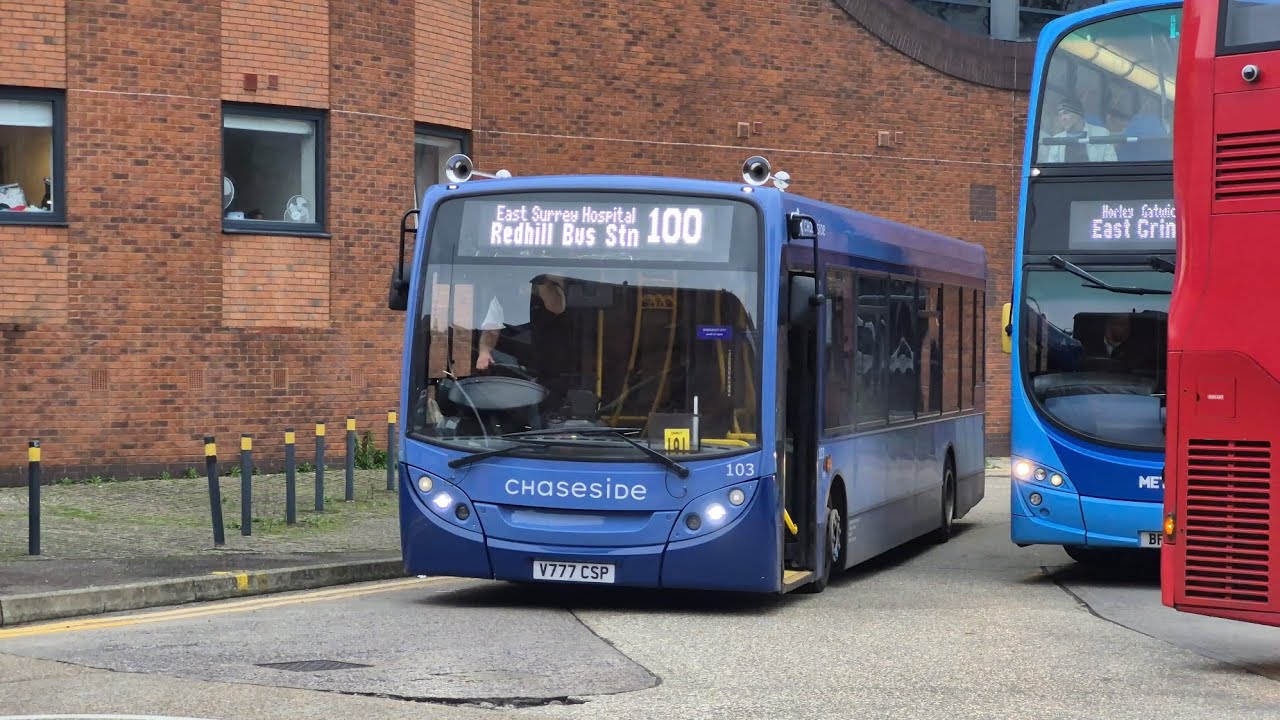 On loan to Metrobus: Chaseside ADL Enviro200 | 103 (V777 CSP) | Route ...