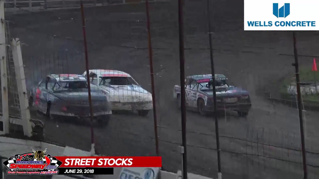 WISSOTA Street Stock Highlights - River Cities Speedway - June 29, 2018 ...
