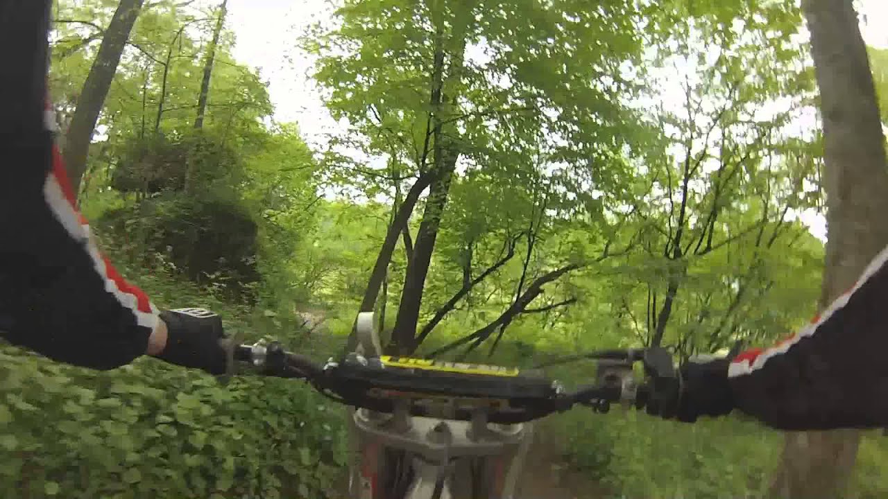 Hansen Hollows. Dirt bike riding. - YouTube