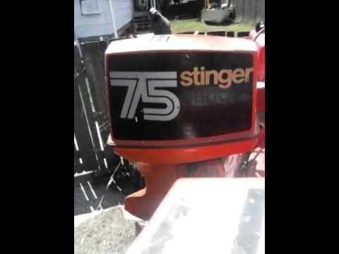 johnson stinger 75 - YouTube