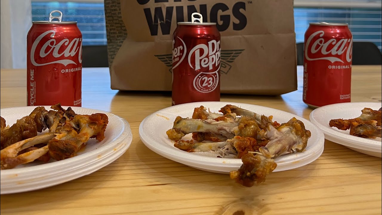 HOT wing challenge 🥵 - YouTube