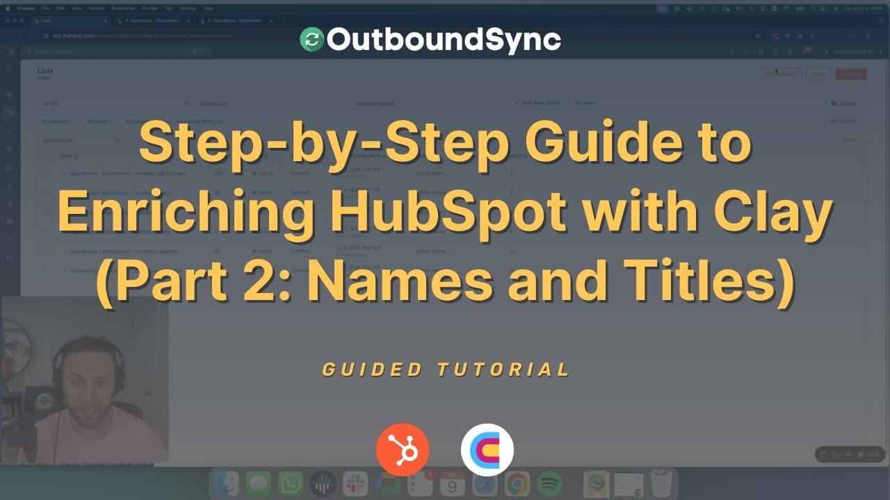Step-by-Step Guide to Enriching HubSpot with Clay (Part 2: Names and ...