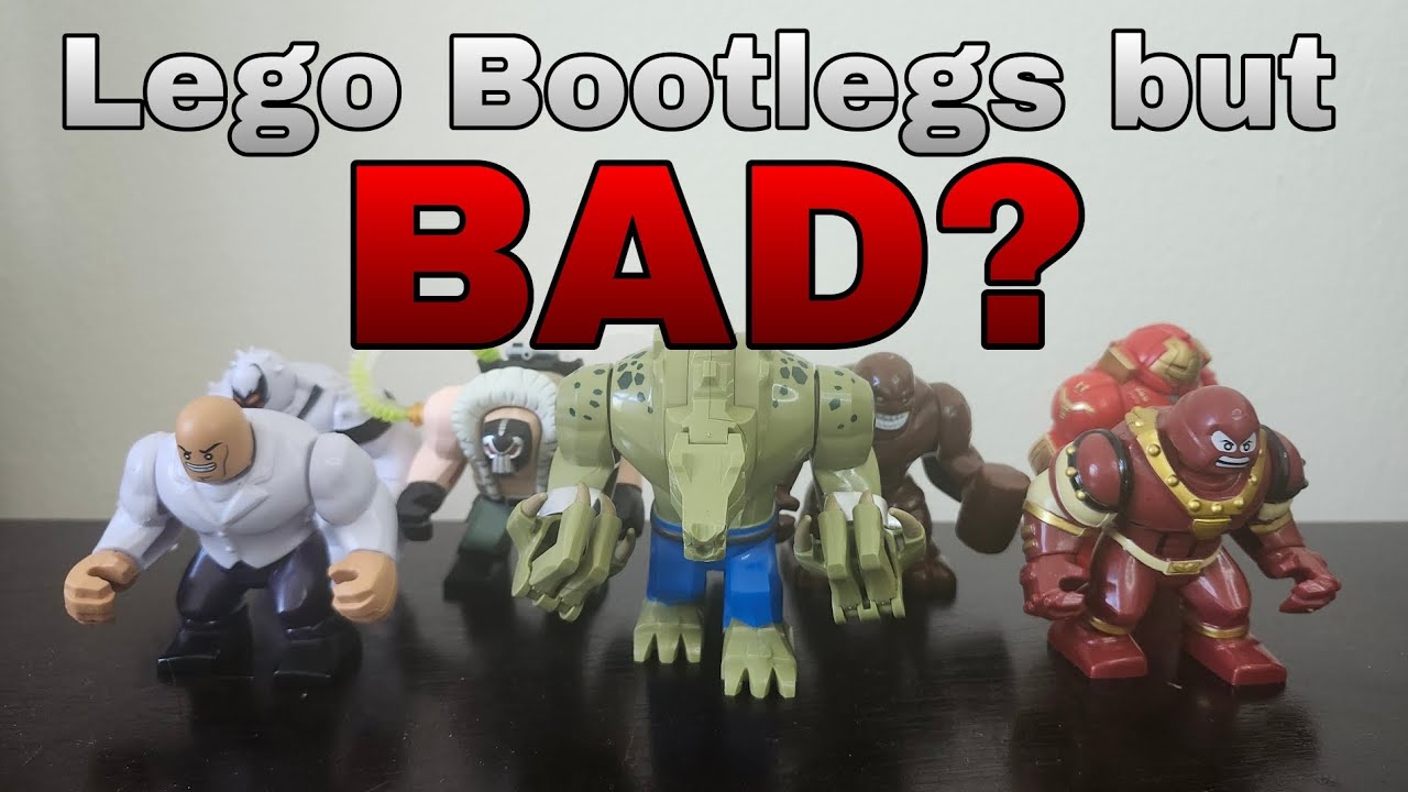 MORE Lego Big Fig Bootlegs from Aliexpress - YouTube