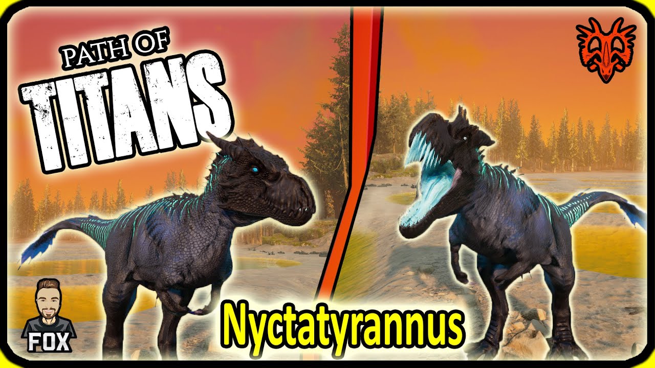 طريق العمالقة | Path of Titans (14#) | 😨🔥nyctatyrannus - YouTube