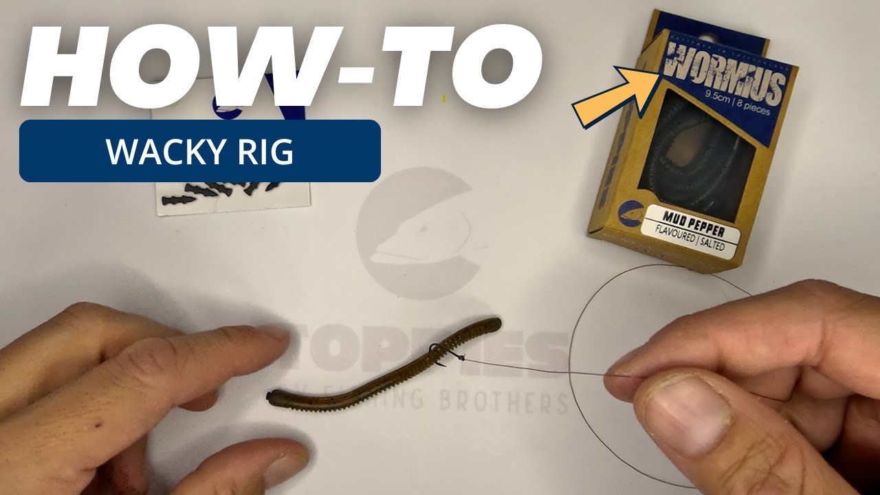 How to Rig the Perfect Wacky Rig (Tutorial + Underwater Action ...