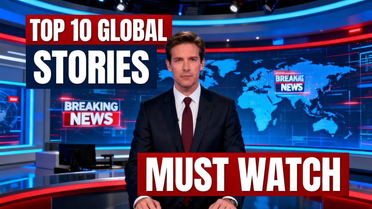 Top 10 Global News Stories You NEED to Know! - YouTube