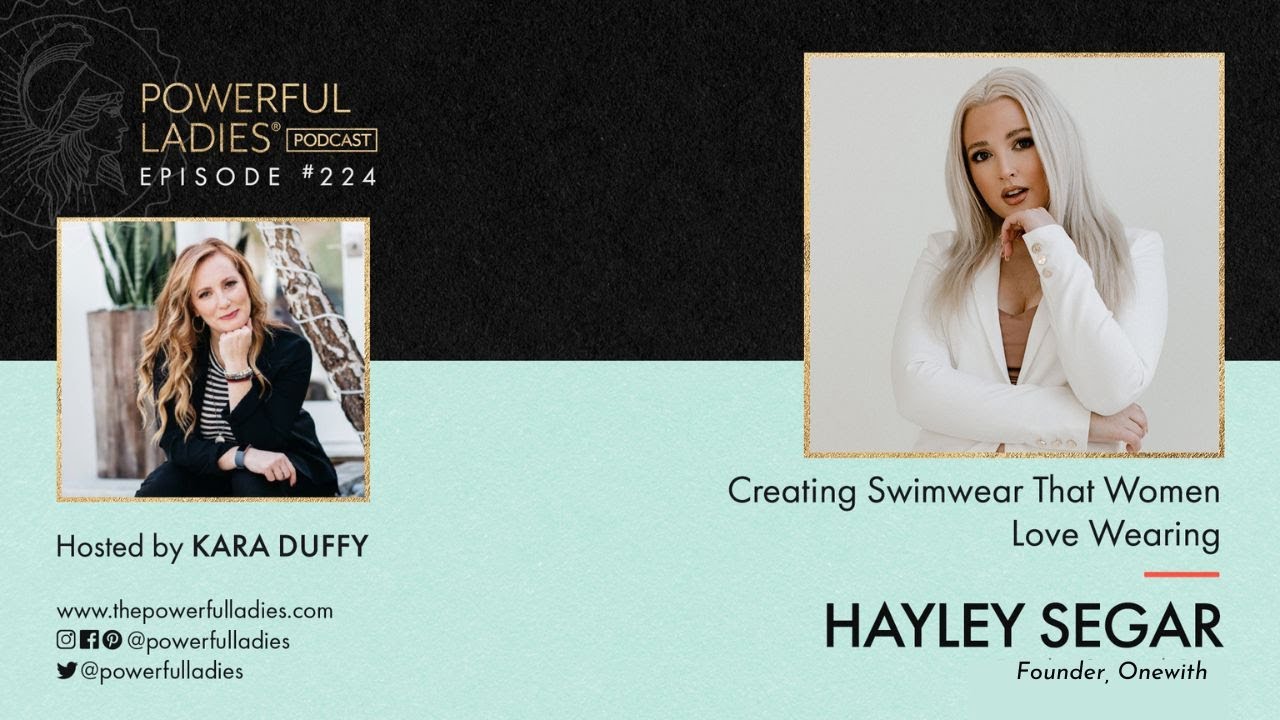 Episode 224: Hayley Segar | Founder of One With Swim - YouTube