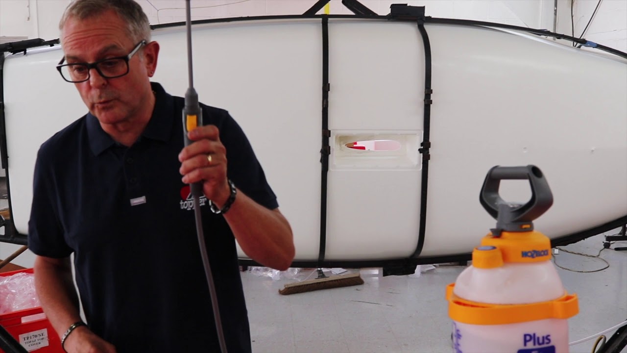 Performing a Leak Test on a Topper hull. - YouTube