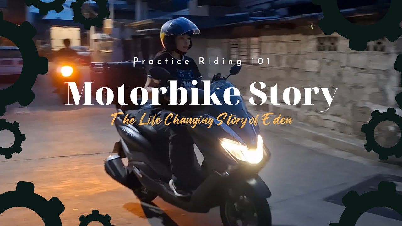 Beginner Motorcycle Practice Ride | Turning, Braking, Signals Around ...