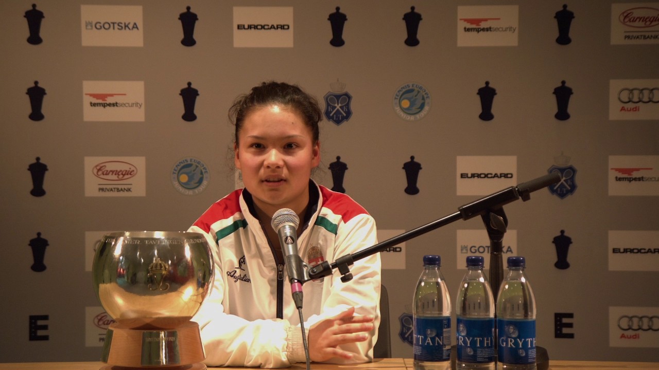 Post-game interview with Amarissa Toth, winner of Drottningens Pris ...