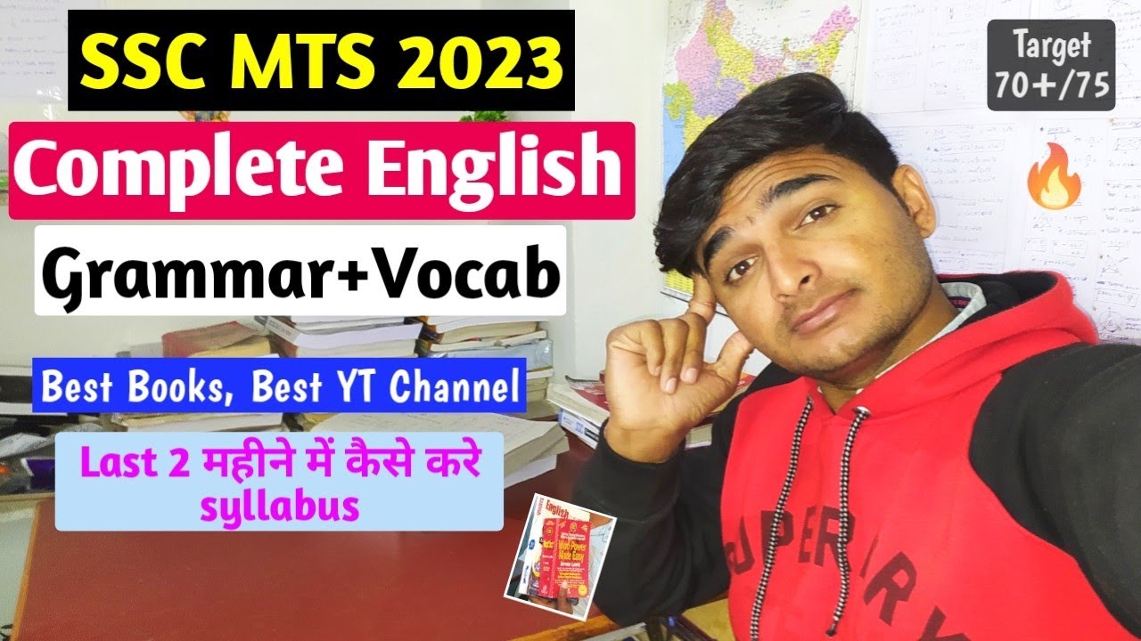 SSC MTS 2023 ENGLISH Strategy | Last 2 Months English Planning | Best ...