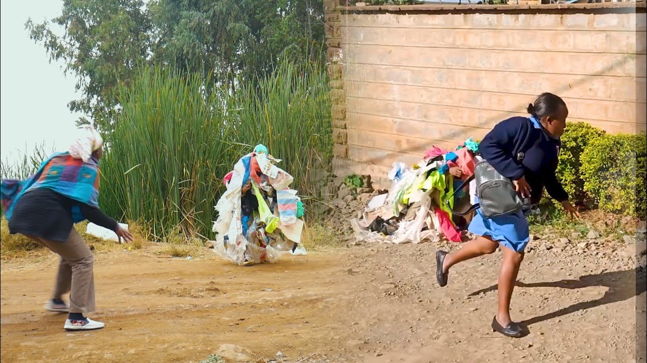 Kenyan Trashman Scared their Life Out at Zimmerman Nairobi Crazy ...