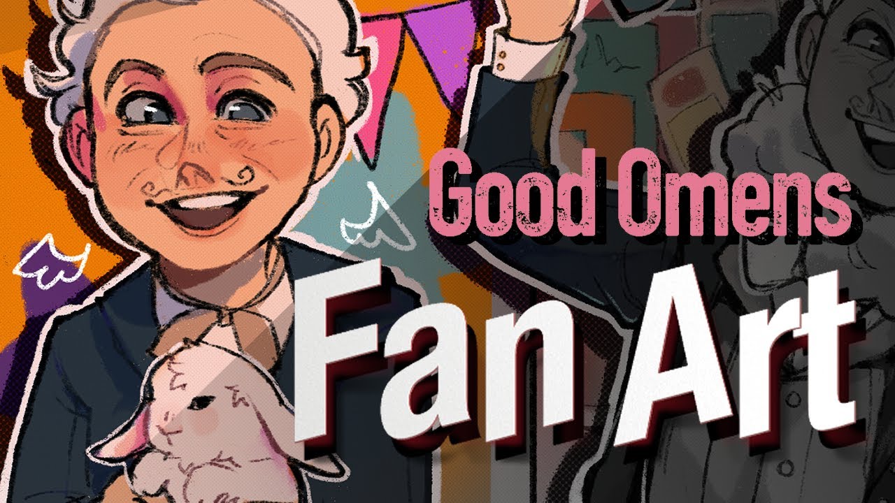 Drawing Aziraphale! (Good Omens) - YouTube