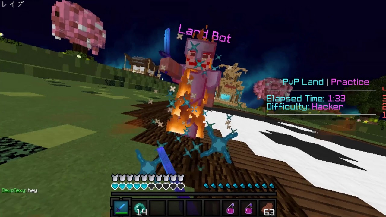 Pvp Land 7 Potting Expert Bot Lunar Client Youtube