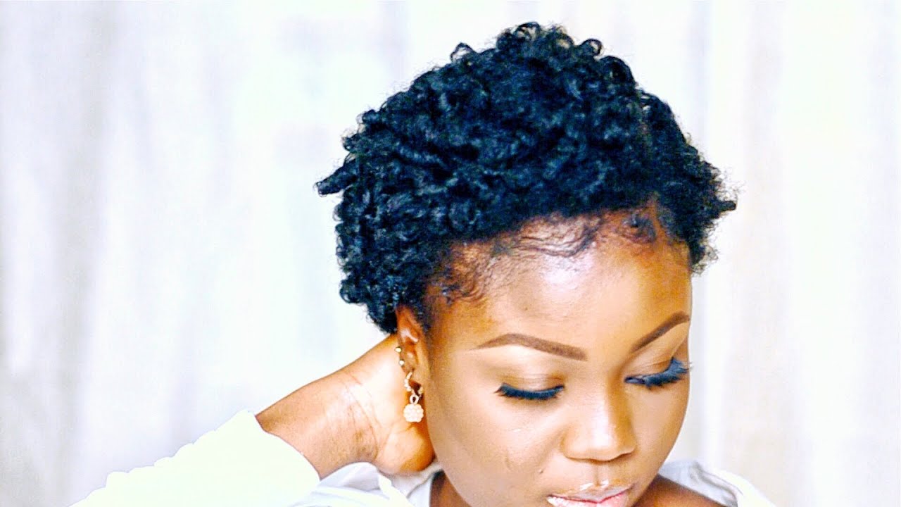 How To Perm Rod on Natural Hair 4C Hair || Curly Natural Hair - YouTube