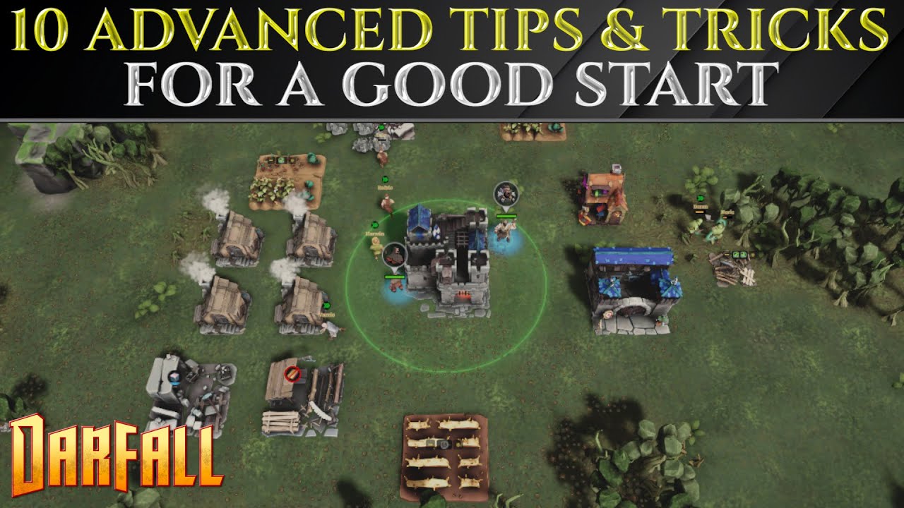 10 Pro TIPS For A GOOD START - DARFALL Beginners Guide - YouTube