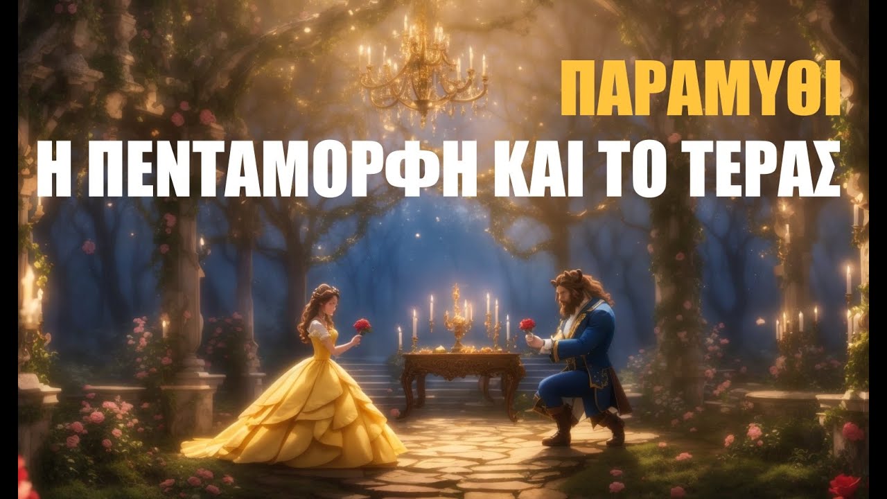 Η Πεντάμορφη και το Τέρας | Κλασικό Παραμύθι για Παιδιά | ΠΑΡΑΜΥΘΙΑ ΣΤΑ ...