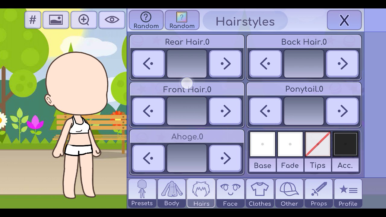 How to make a girl(normal)in gacha life - YouTube