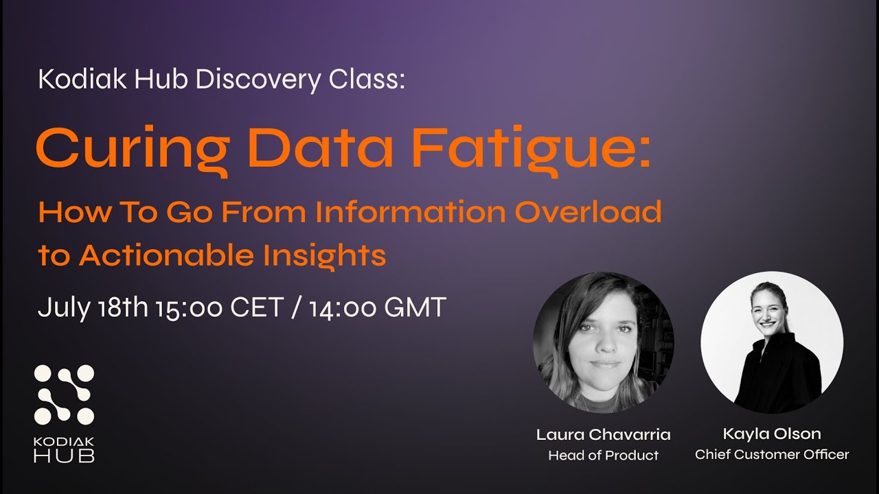 Curing Data Fatigue: How to Go from Information Overload to Actionable ...