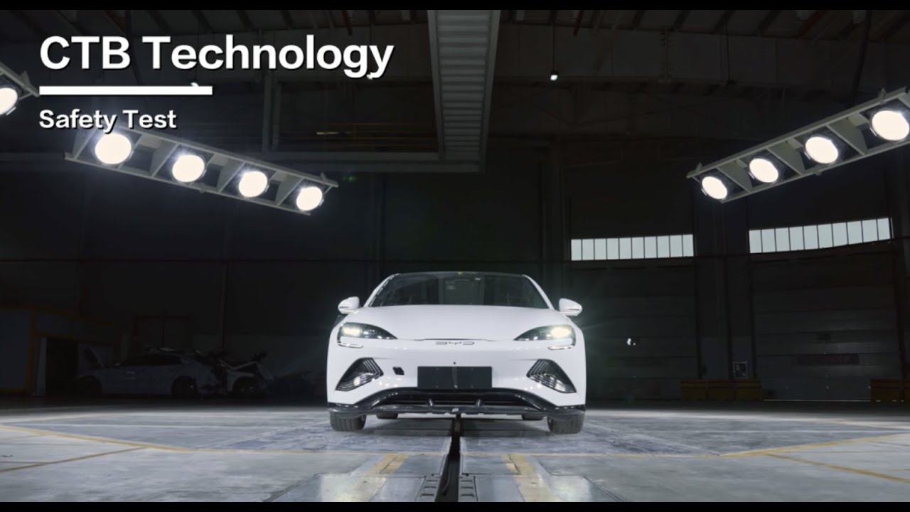 BYD CTB Technology Safety Test - YouTube
