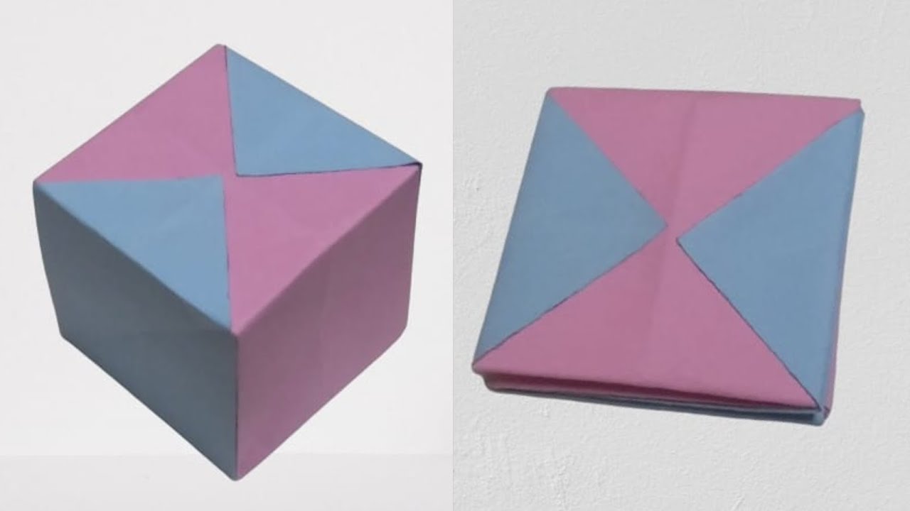 Easy Origami Magic Cube | How To Make A Paper Magic Cube | Paper Craft ...