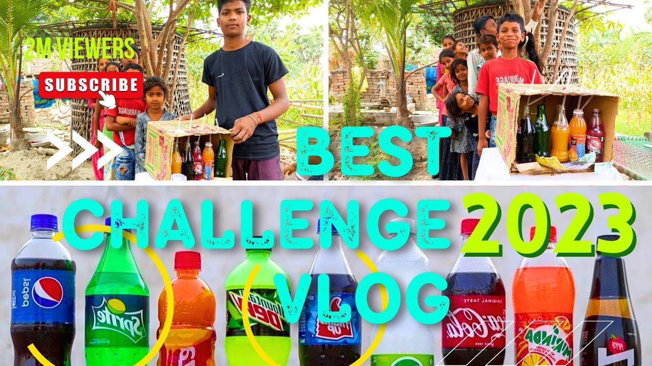 Guess the Juice Challenge with Kids: Can You Identify What We Drank ...