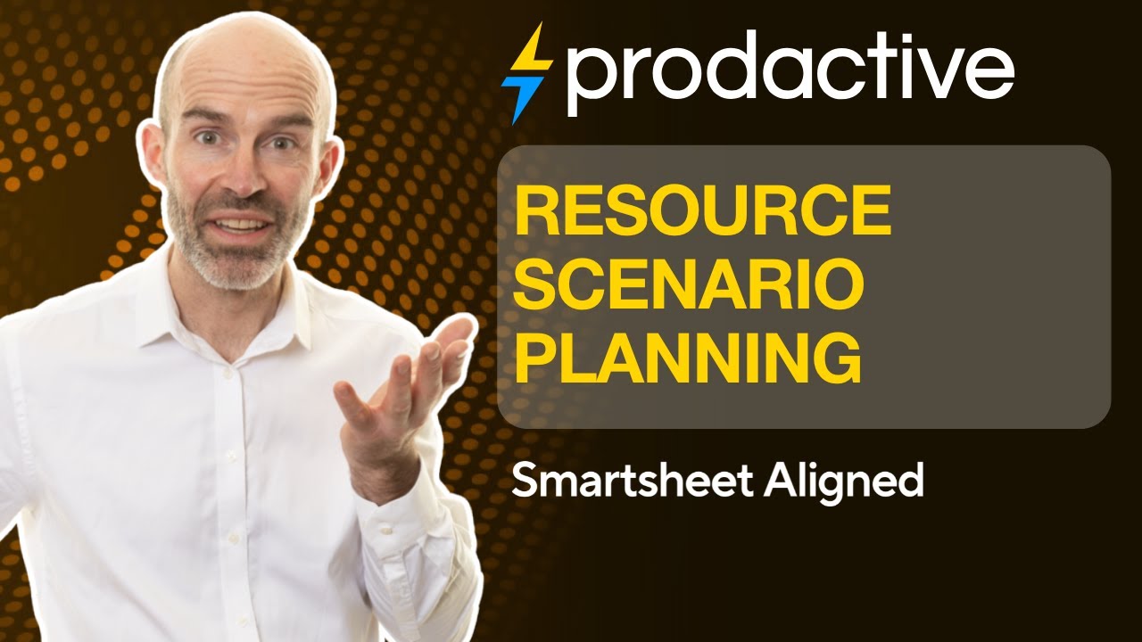 Smartsheet demo for resource scenario planning - YouTube