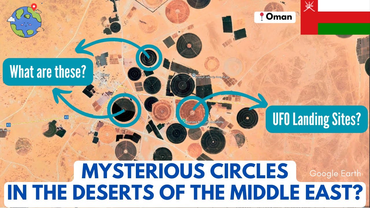 Mysterious Circles in Satellite Images of the Middle East | Using ...