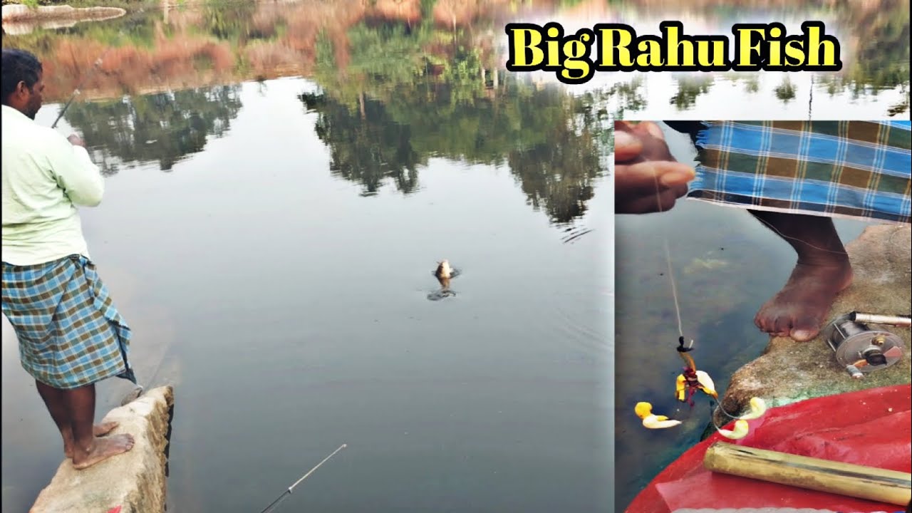 Float Fishing For Big Rahu Fish #uniquefishing - YouTube