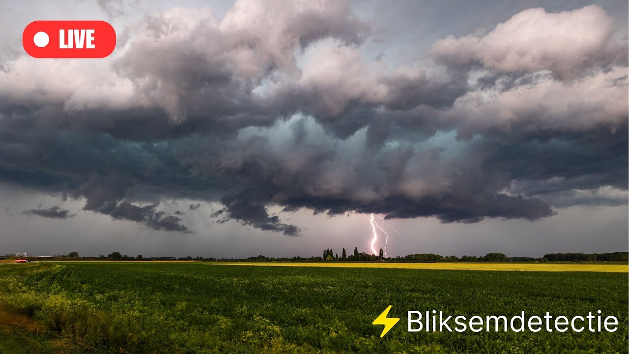 Livestream #onweer en #noodweer in Deventer - 9 juli 2024 - YouTube