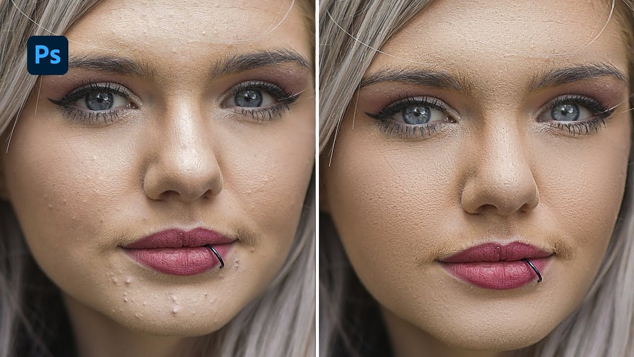 Get High End skin retouching and smoothing with frequency separation in ...