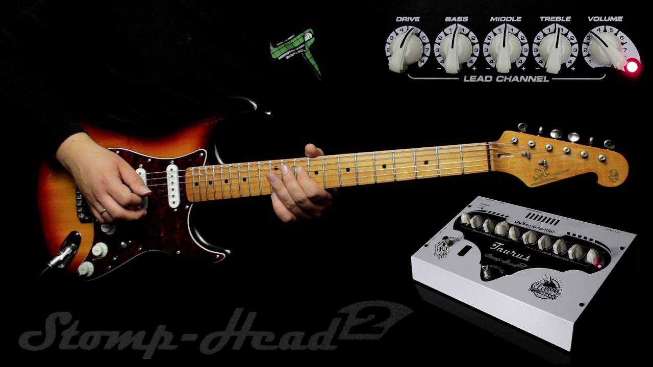 Taurus Stomp Head 2.CL :: Demo, Soundcheck (Strat crunch & clean) - YouTube