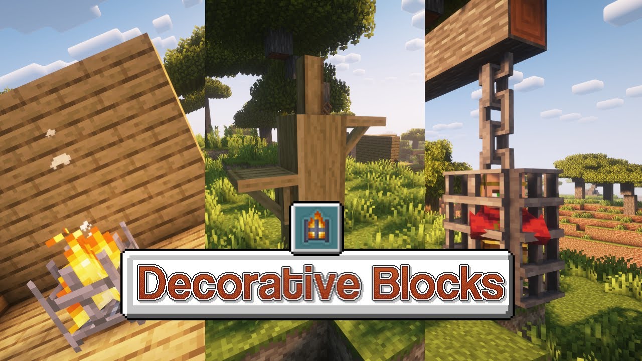 Decorative Blocks Mod — Complete Mod Showcase (Forge 1.20.1) - YouTube