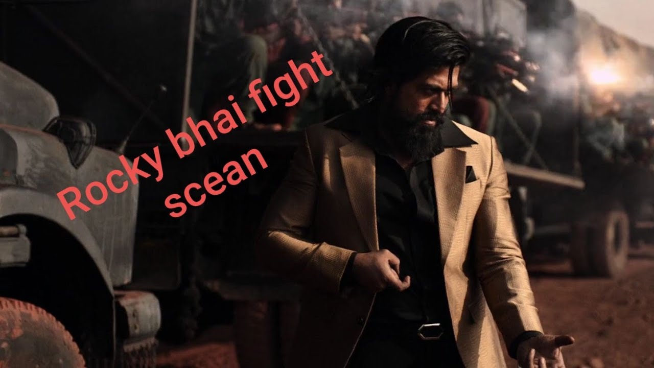 KGF Fight Scean ।। Rocky bhai Entry । - YouTube