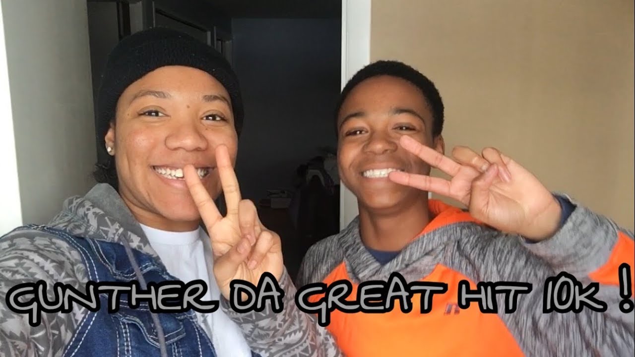NAMiNG SOME OF MY FAVORiTE YOUTUBERS | GUNTHER DA GREAT HiTS 10K ON ...