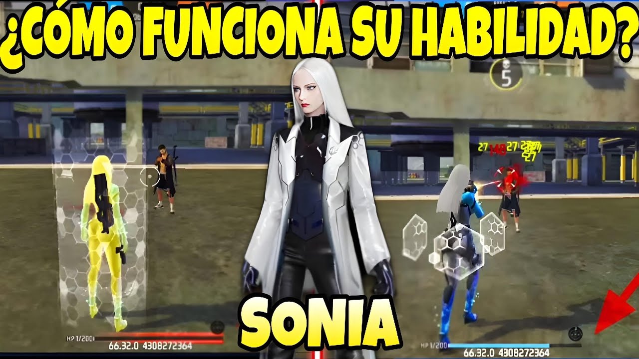 NUEVA PERSONAJE SONIA 🤩 ¿CUÁL ES SU HABILIDAD? ¿COMO FUNCIONA? FREE ...