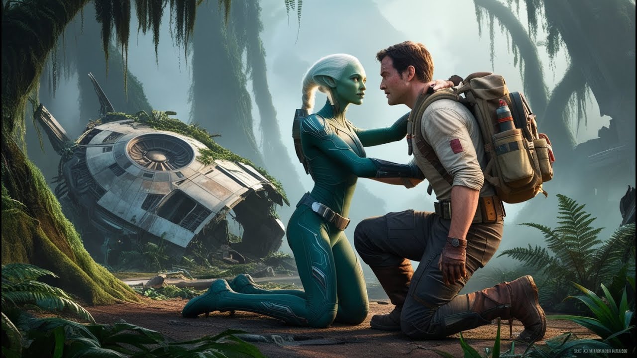 A Human Engineer and Female Alien Fight for Survival on a Strange ...