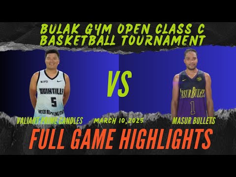 VALIANT PRIME CANDLES VS MASUR BULLETS FULL GAME HIGHLIGHTS | VALIANT ...