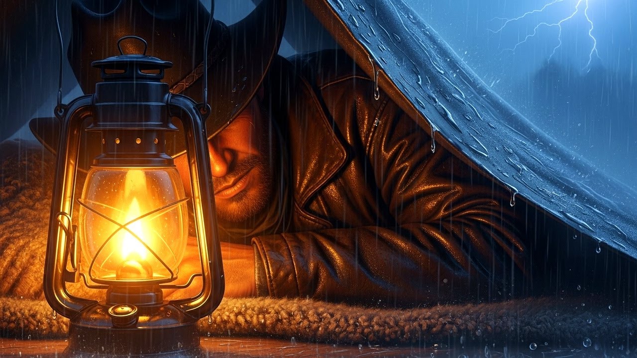 Arthur’s Lonely Campfire in a Violent Rainstorm | RDR2 ASMR Cozy ...