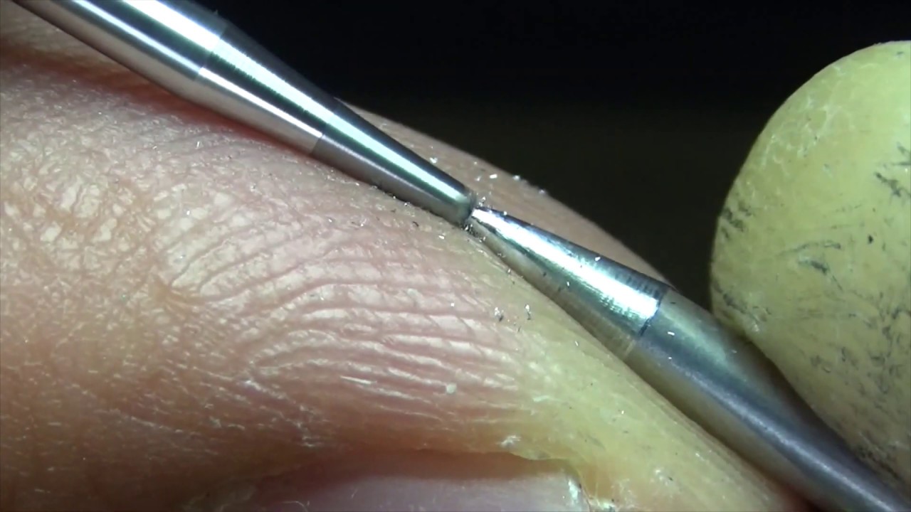 BEADING TOOL SHAPING AND RENEWING - THE DIAMOND SETTER - YouTube