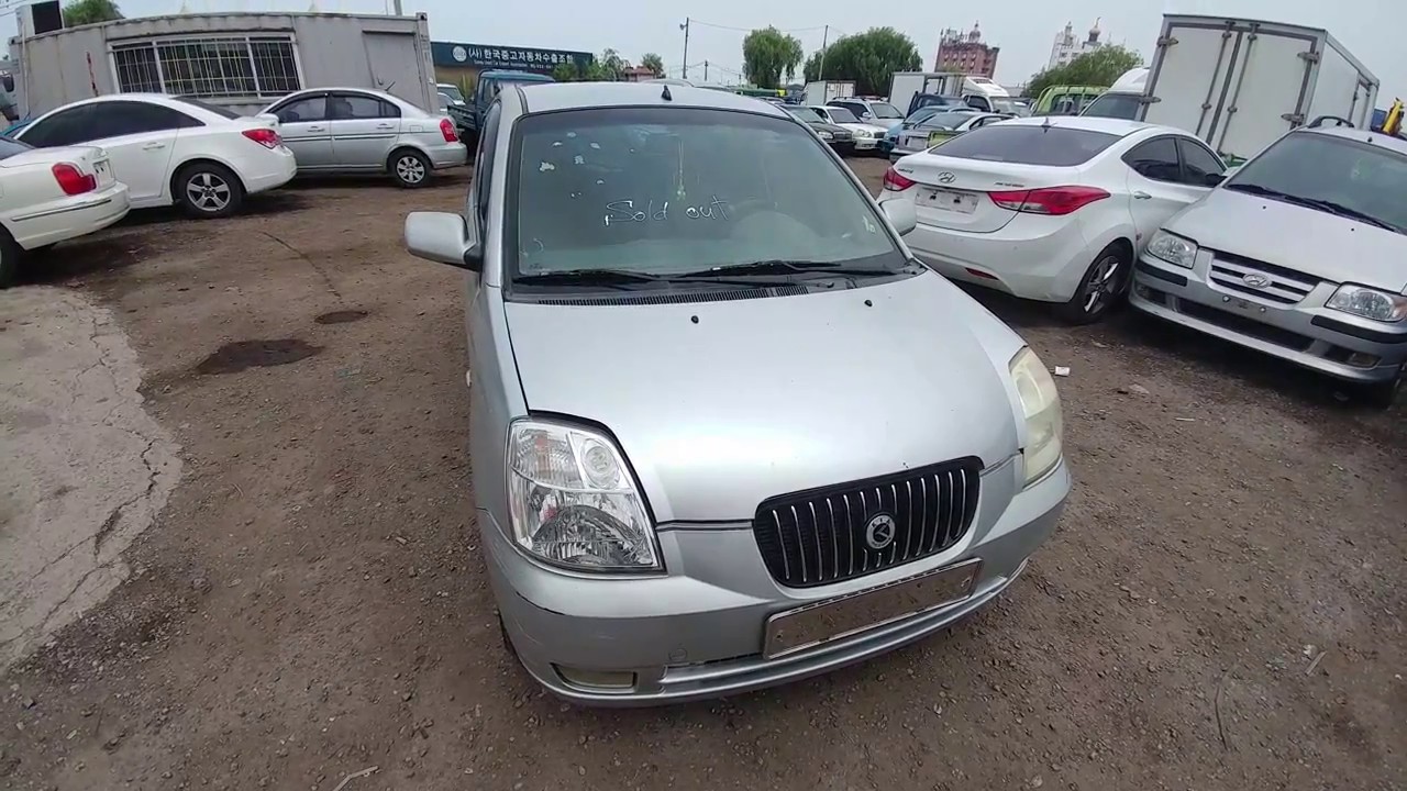 [중고차수출] 자동차수출 보내세요 2004년 기아자동차 뉴모닝 차량입니다 ( 2004 KIA MOTORS NEW MORNING ...
