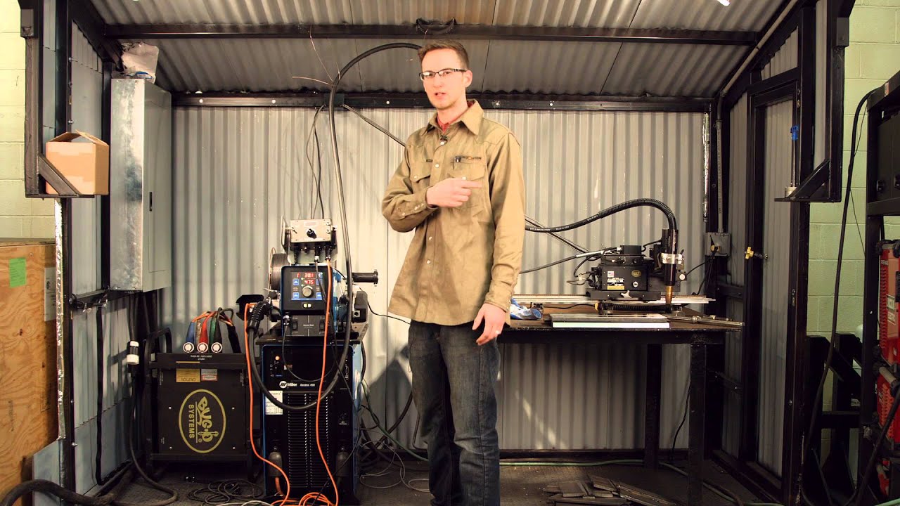 Bug-O SpinArc Torch Demo - YouTube