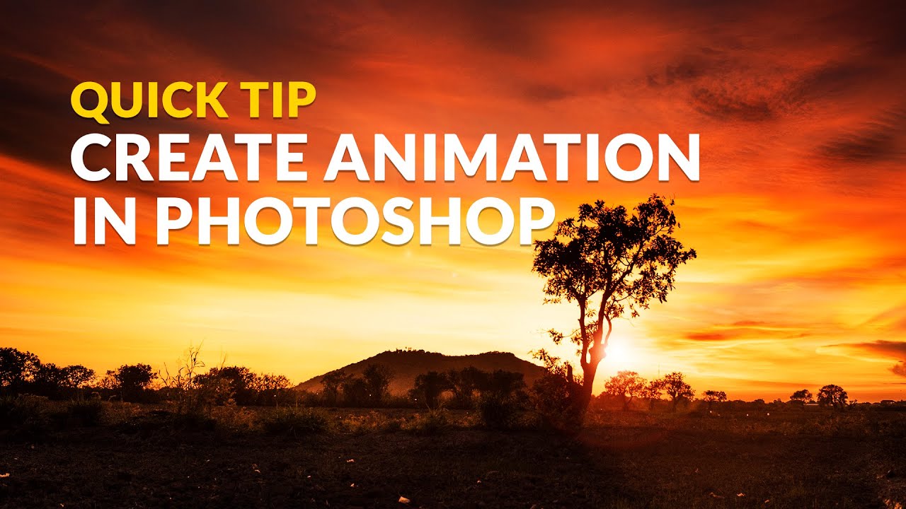 Animate object in Adobe Photoshop - YouTube