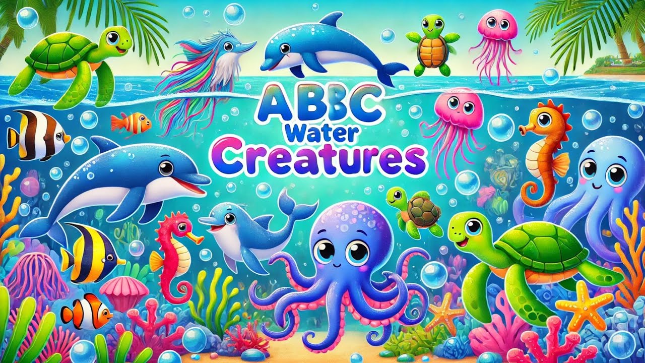 ABC Under the Sea – Water Creatures Song - Sing & Swim – ABC Water ...